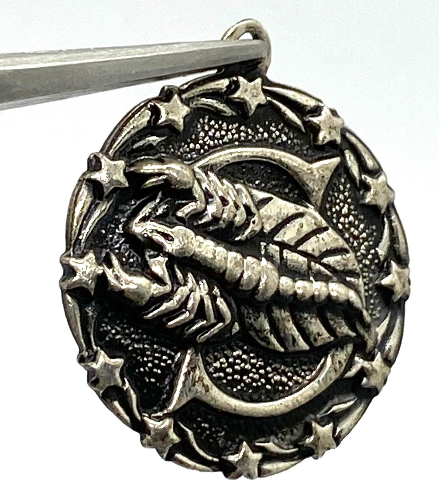 Star Scorpion Scorpio Letter S Sterling Silver 925 Pe… - Gem