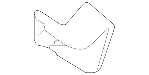 Genuine Nissan Deflector 93883-9BA0A | eBay