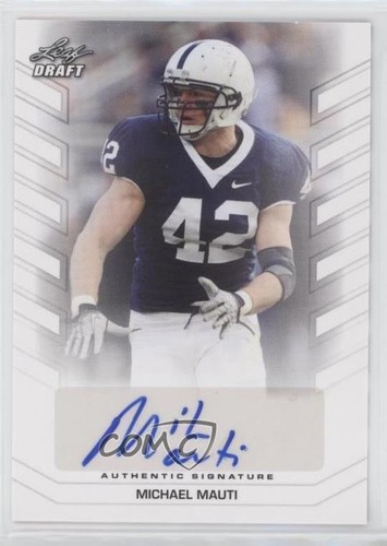 2013 Leaf Draft Auto Michael Mauti #BA-MM2 Rookie Auto RC | eBay