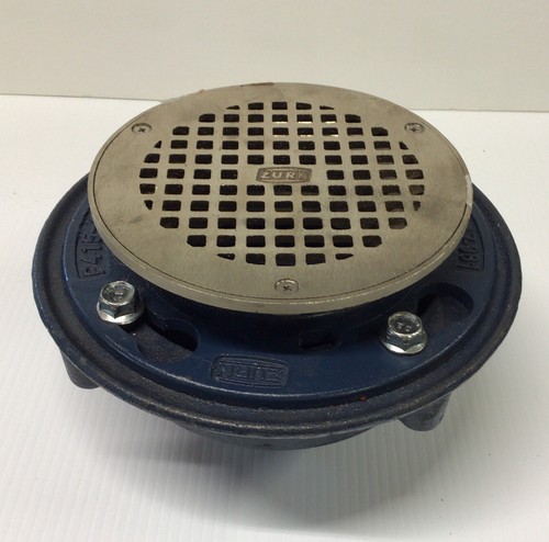 ZURN FLOOR DRAIN W COVER 55887-050 P415-CC ZZ06/09-08 47047-001 FREE ...