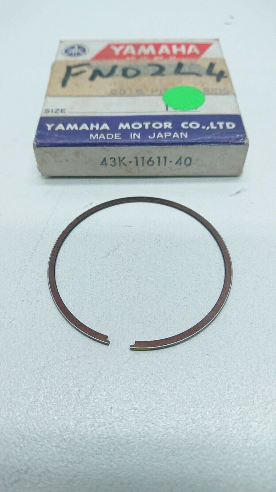 Yamaha YZ80 86-92 PISTON RING 48MM 4TH OVERSIZE 43K-11611-40 | eBay