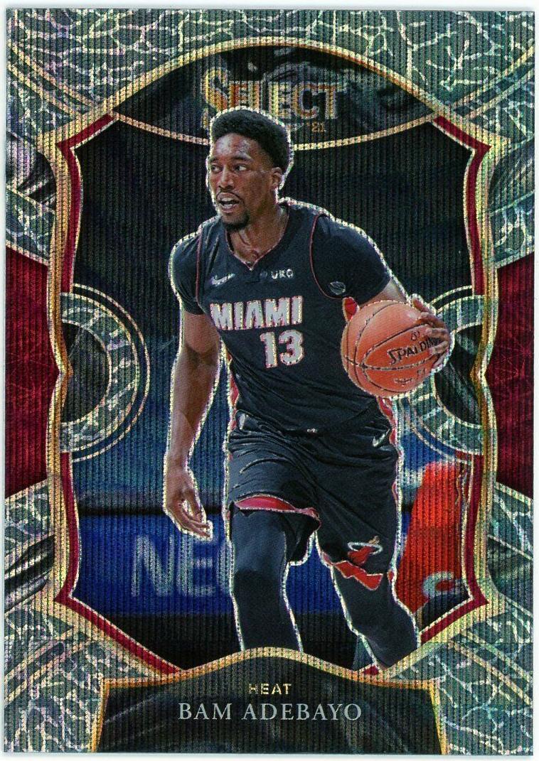 2020-21 Panini Select - Concourse Bam Adebayo #8 Elephant Prizm for ...