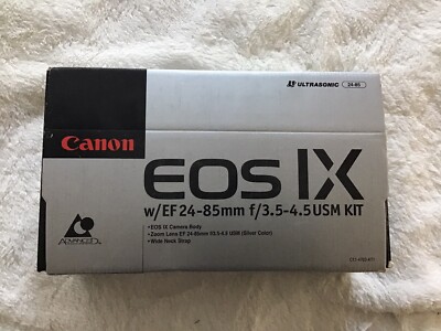 Vintage 90s Canon Camera EOS IX W/EF 24-85 mm F/3.5-4.5 USM KIT | eBay