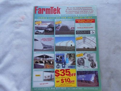Farmtek Catalog-SUMMER,2007 | eBay