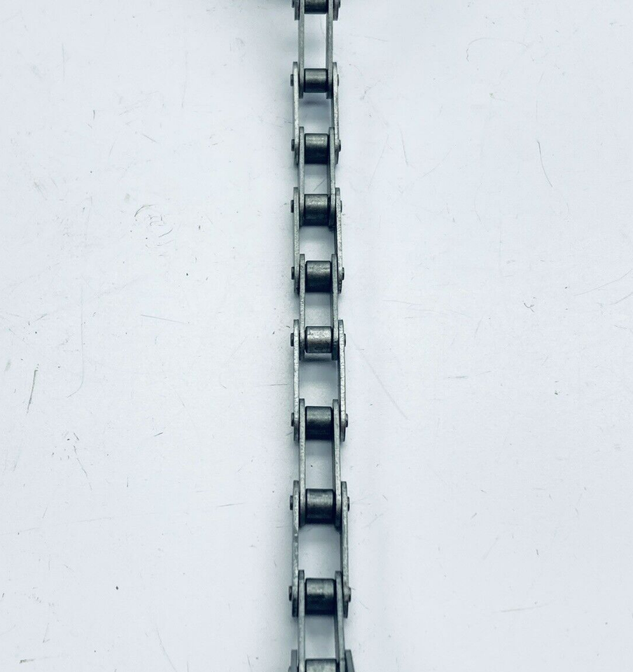 AMEC C2040 RIVETED ROLLER CHAIN 25FT LENGTH W/ 22 ATTACHMENTS 1"-PITCH ...