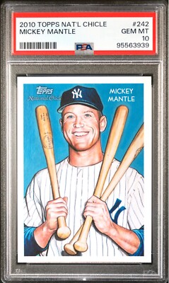 Mickey Mantle RARE TOPPS INVESTMENT CARD SSP YANKEES HOF MVP ROY MINT ...