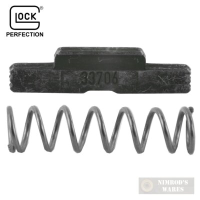 Glock SLIDE LOCK + SLIDE LOCK SPRING Gen 5 G17 G19 OEM SP33706 SP39567 ...