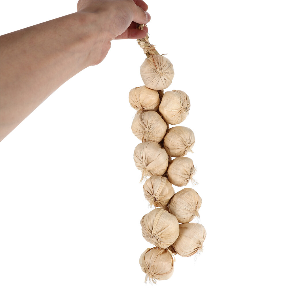 12 pcs halloween party props faux garlic props artificial vegetables ...