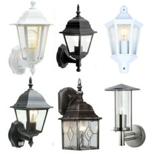 chrome outdoor wall lights products for sale | eBay UK