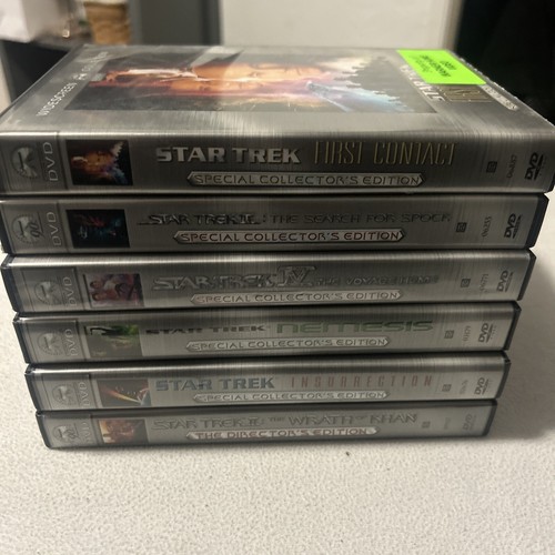 Star Trek DVD Collection Special Collector's Edition Lot Of 6 | eBay