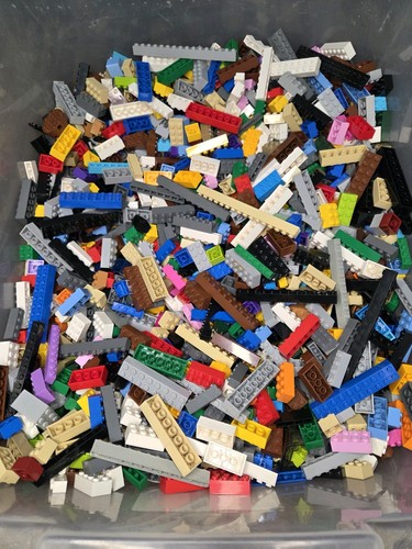100 random LEGO BRICKS 1X16 1X12 1X10 2X3 2x4 2×6 2x8 2x10 MIX ALL ...