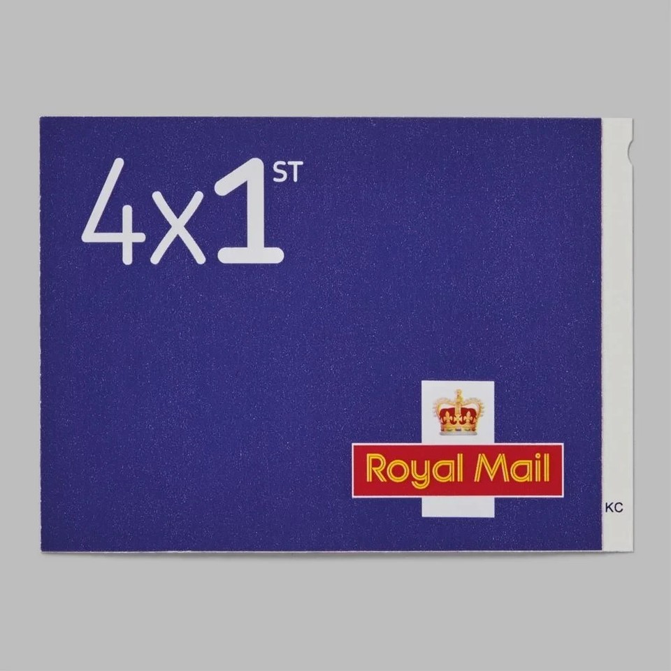 Royal Mail 1st Class Letter Stamps | 100% Authentic Stamps | Booklet of ...