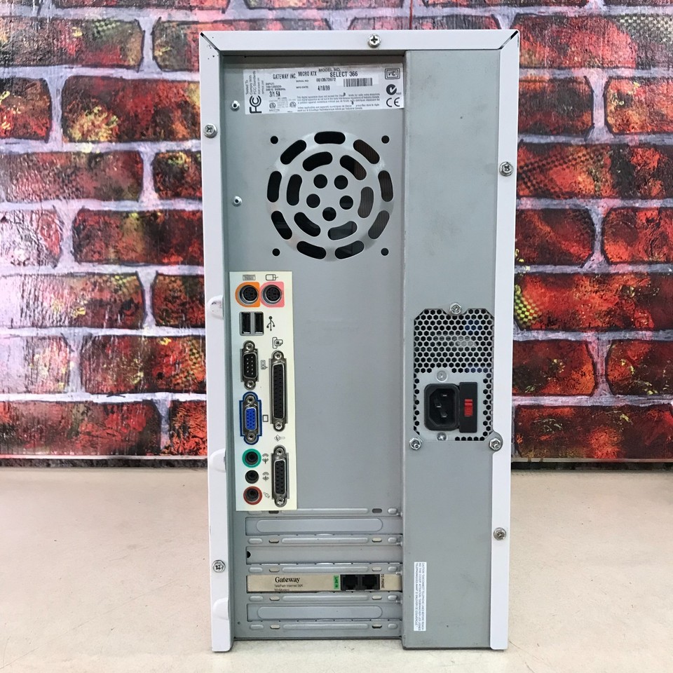 Gateway 366c PC for Retro Gaming AMD-K6 367MHz 256MB RAM (Windows XP ...