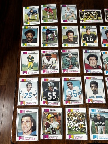 🏈 1973 Topps Football Card Star Rookie Lot VINTAGE Set Builder ...