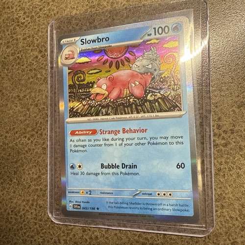 Pokemon - Slowbro - Scarlet & Violet - Holo Rare - 043/198 | eBay