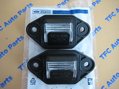 2 Ford E150 E250 E350 E450 Econoline Van Rear License Plate Light Lamp ...