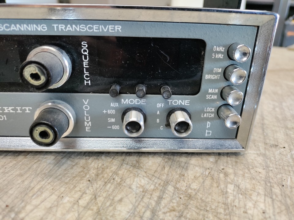 Vintage Heathkit VF-7401 Two Meter Digital Scanning Transceiver Ham ...