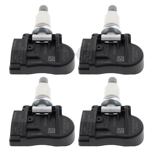 4PC Tire Pressure Sensor TPMS For Mitsubishi Lancer Outlander Sport 2 ...
