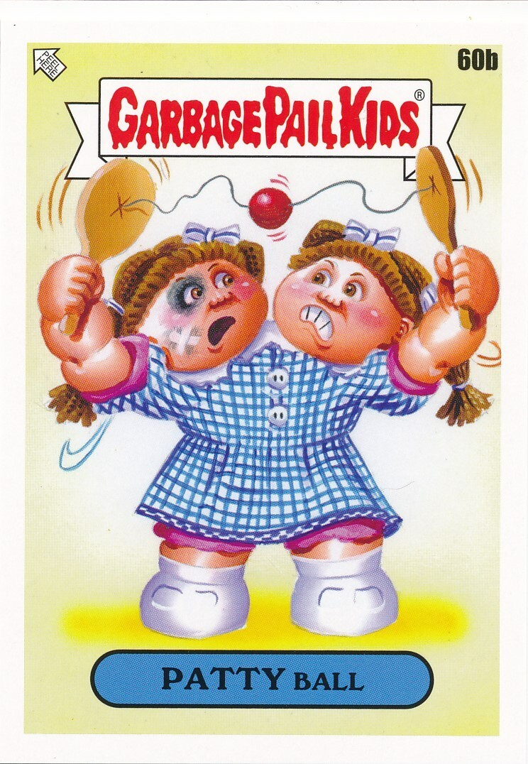 60b PATTY BALL 2024 GPK Garbage Pail Kids 1 Kids at Play PADDLE BALL | eBay