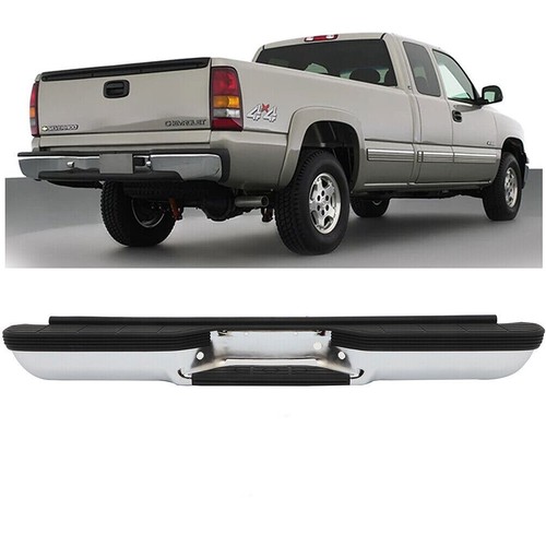 Rear Step Bumper For 1988-1999 GMC Sierra C1500 K1500 1988-2000 C2500 ...