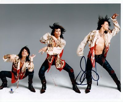 Steven Tyler Aerosmith signed 8x10 photo Beckett BAS Authentic ...