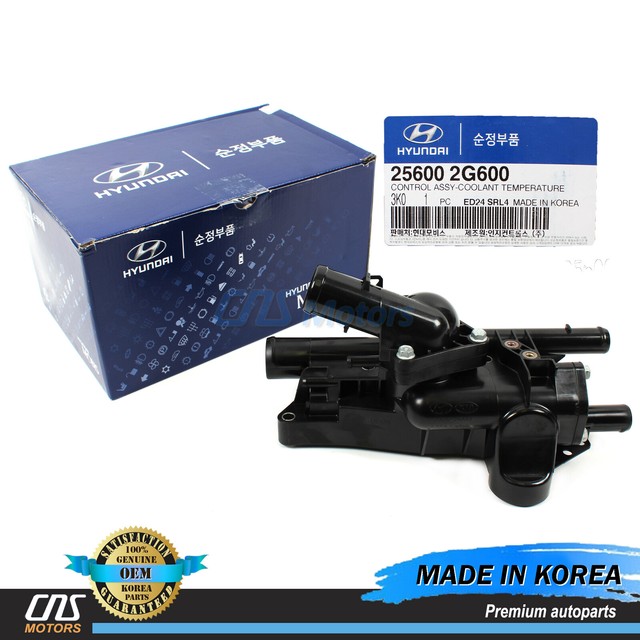 256202B600 Hyundai W housing assythermostat 256202B600, New Genuine OEM ...