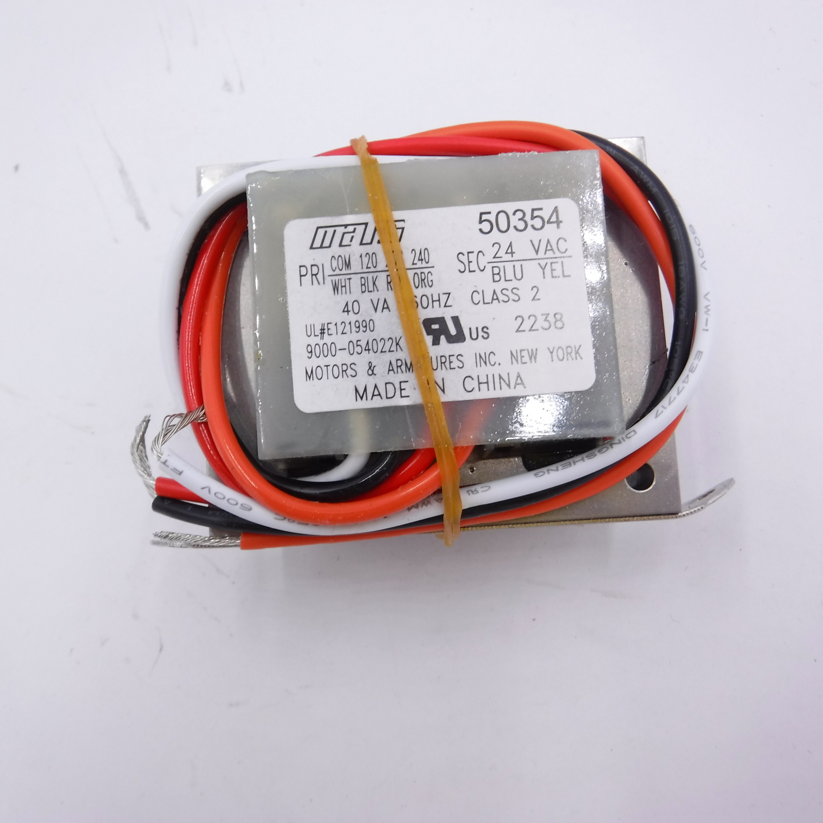 2 Pack Mars 40VA Control Transformer NEMA Class II 120, 208, 240V 60Hz ...