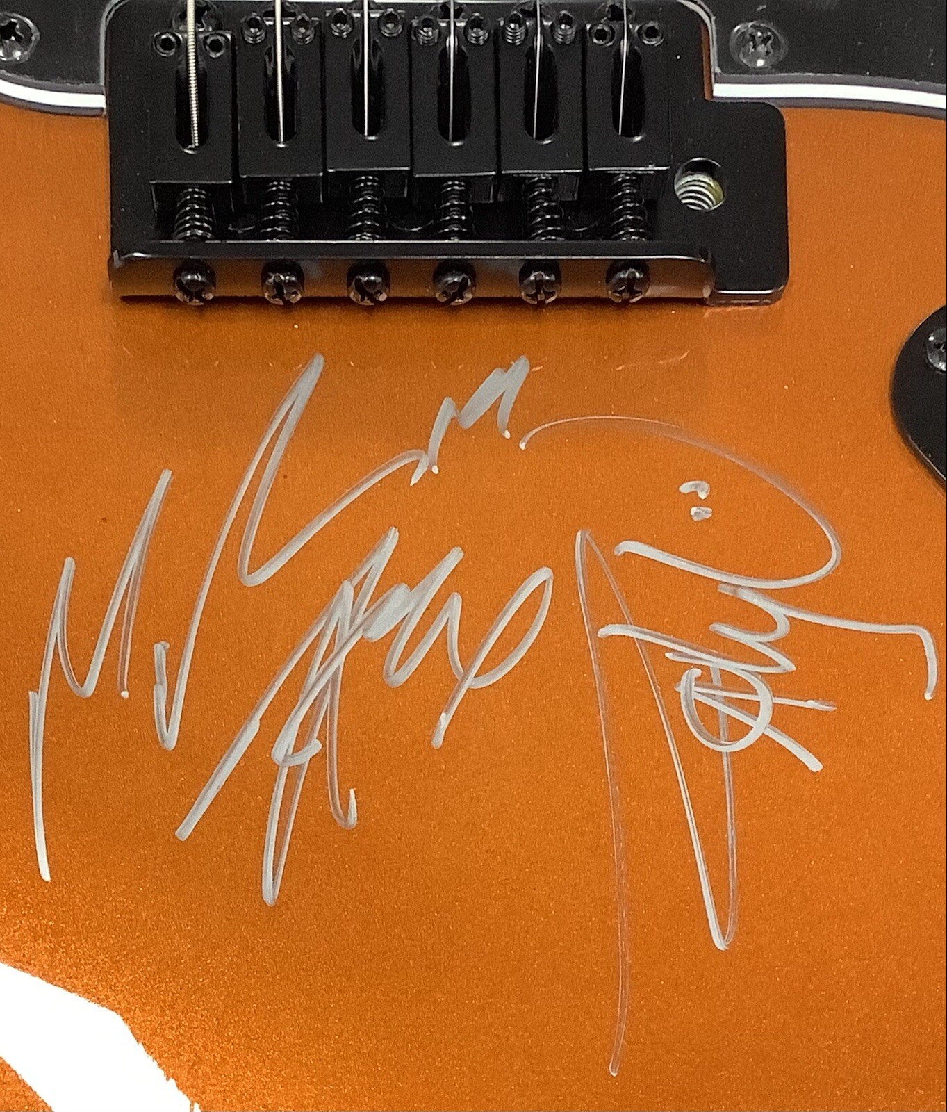 Avenged Sevenfold Signed Guitar Rock M Shadows Synyster Gates +3 ...