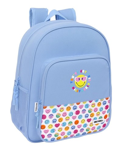 SMILEY WORLD JOYFUL – Junior Backpack, Adaptable Trolley, Recyclable ...