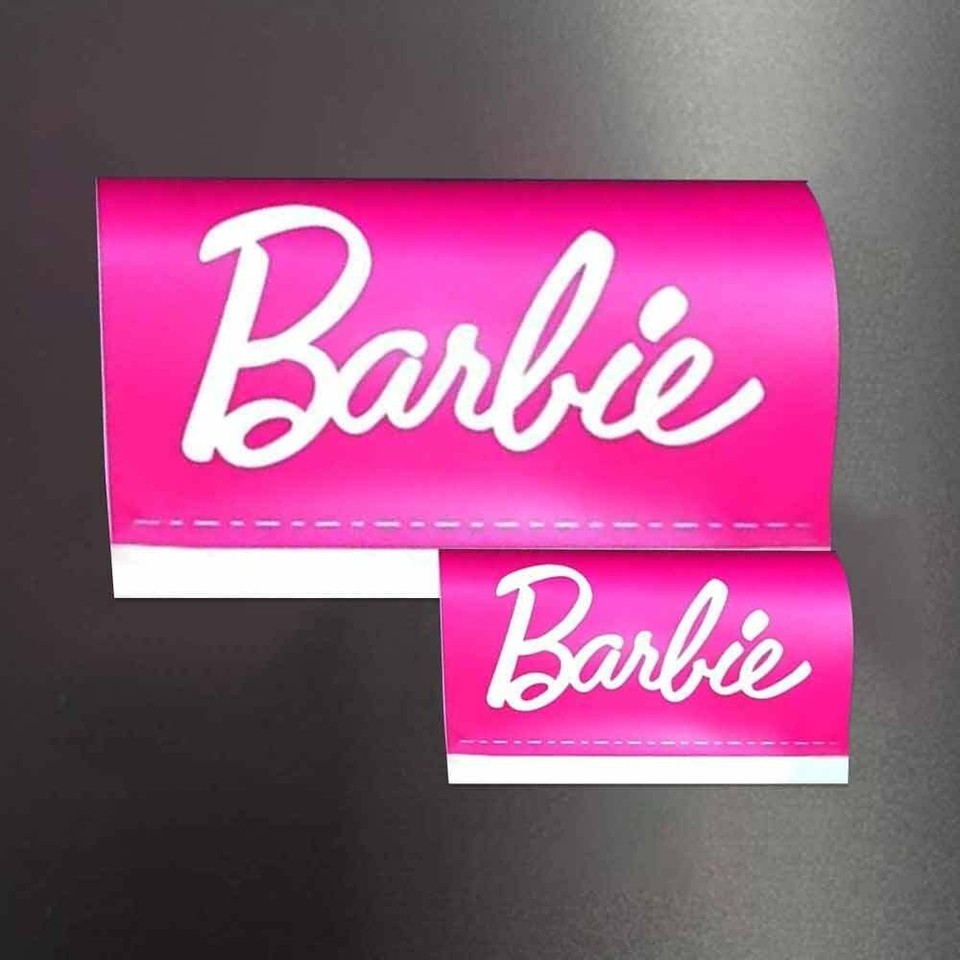Barbie Car Sticker Label Tag - TAG YOUR CAR - Gift Ideas - Automotive ...