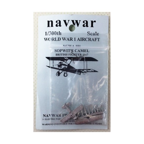 NavWar WWI Aircraft Mini 1/300 Sopwith Camel British Fighter 1917 Pack ...