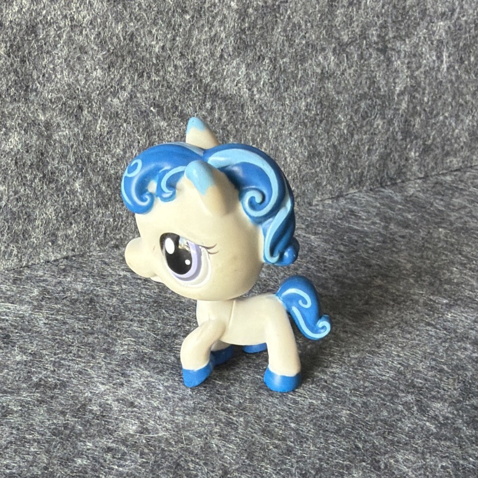 RARE LPS Blue Star Nintendo DS EXCLUSIVE Littlest Pet Shop Pony #1964 ...