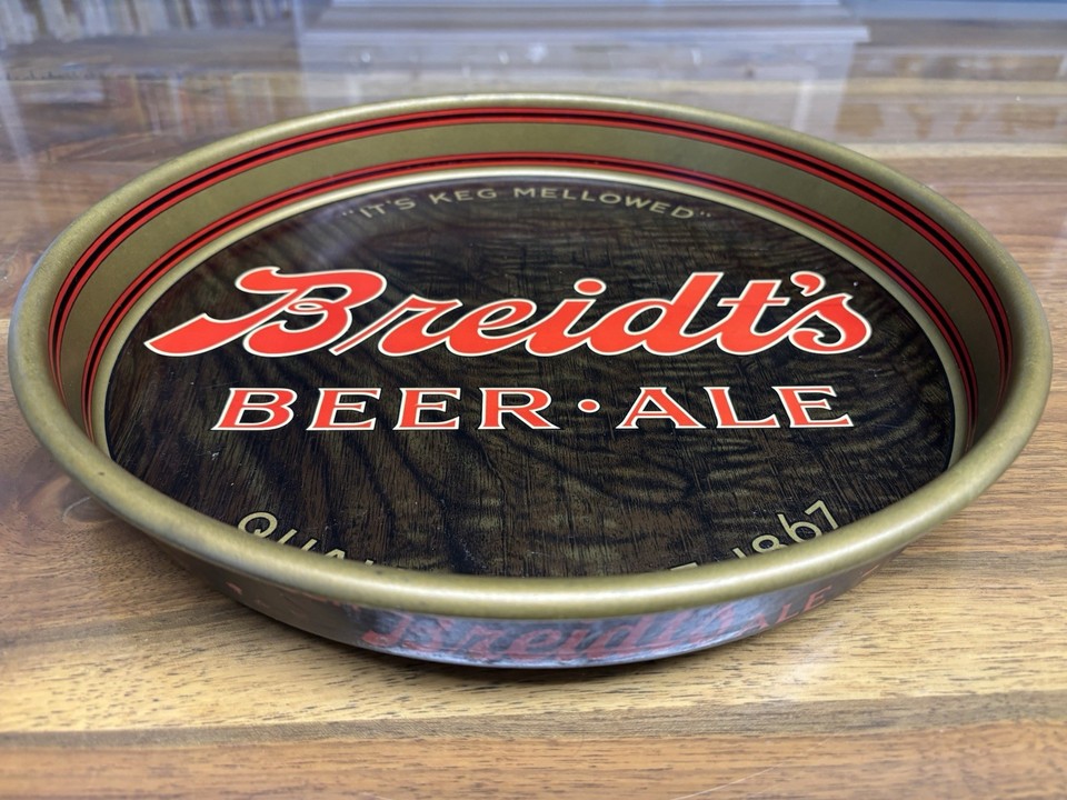 Breidt’s Beer Ale Metal Serving Tray - Nice Condition | eBay
