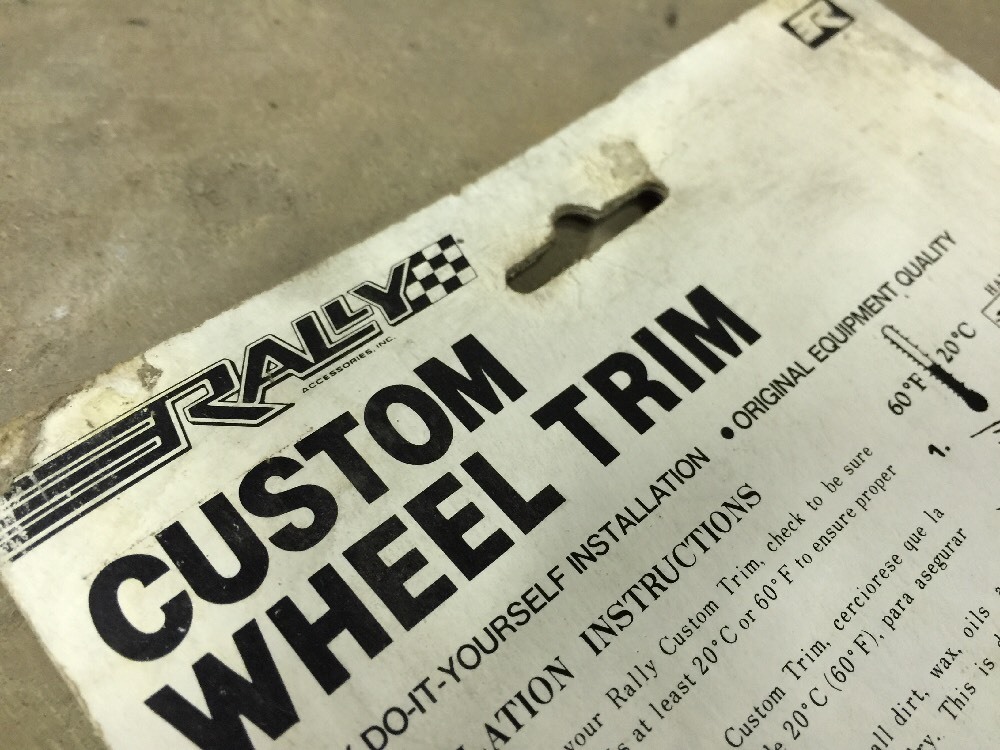 NOS Retro! TURBO: Wheel Trim @ 1970s/1980s Rally Custom VINYL DECAL ...