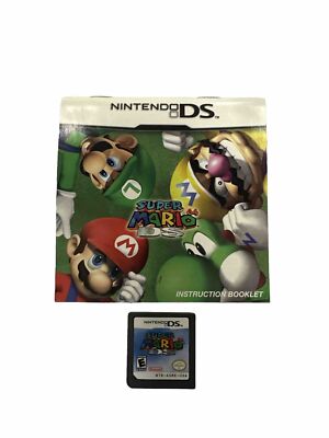 Super Mario 64 DS Game Cartridge and Manual (Nintendo DS 2004 ...
