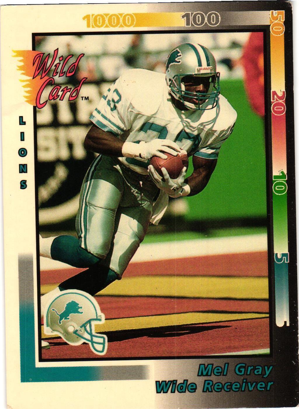1992 Wild Card - Mel Gray #281 for sale online | eBay