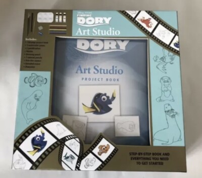 Disney Pixar Art Studio Book by Disney Storybook Artists Dory | eBay