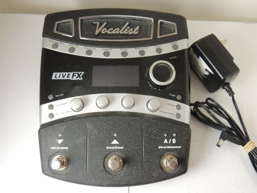 Digitech Vocalist Live FX Vocal Effects Pedal Harmonizer Processor VLFX | eBay