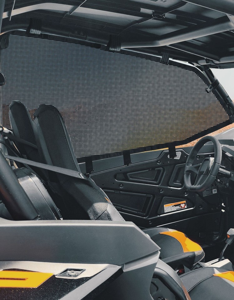 UTV Window Nets Upper Cab Enclosure for Polaris RZR XP 1000 Turbo 2014 ...