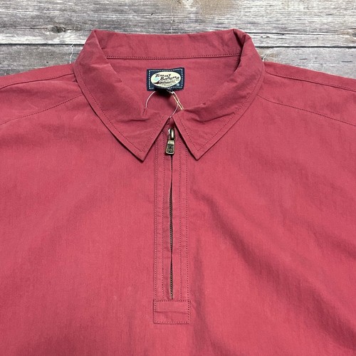 Tommy Bahama Watermelon Red Pink White Water Pullover 1/3 Zip Up Jacket ...