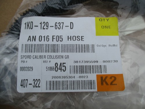 2014 2015 2016 2017 2018 VOLKSWAGEN BEETLE DRAIN TUBE 1K0-129-637-D | eBay