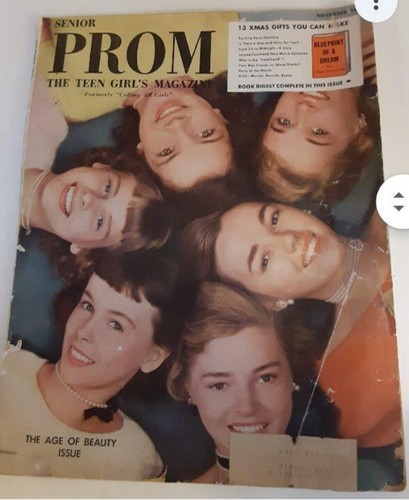 Senior Prom- The Teen Girl’s Magazine November 1950 | eBay