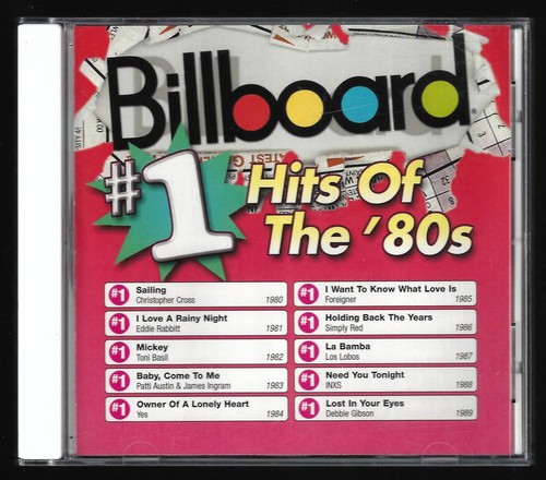 Billboard #1 Hits of the '80s by Various Artist (CD, 2002, Flashback ...