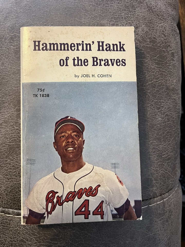 Hammerin" Hank of the Braves Hank Aaron Book by Joel Cohen 1971 ...