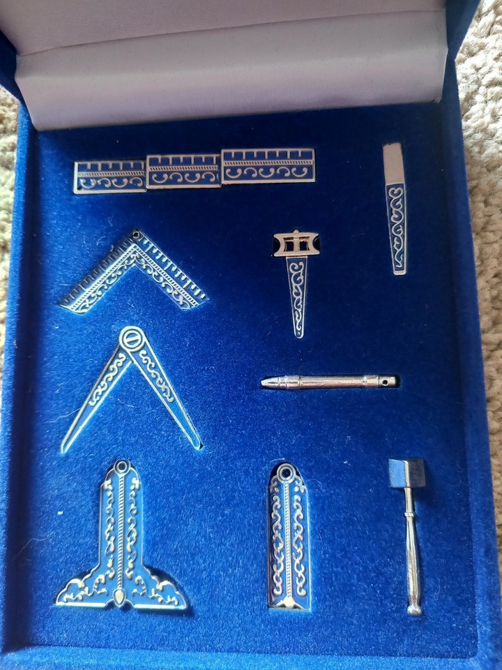 Masonic Freemasons Working Tools Set Miniature Gift Box size | eBay UK
