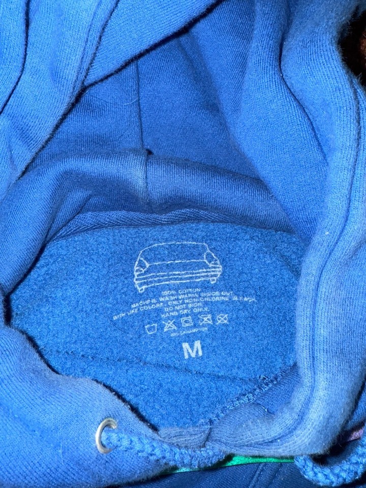 BROCKHAMPTON IRIDESCENCE blue hoodie size medium | eBay