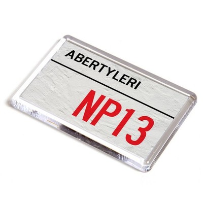 FRIDGE MAGNET - Abertyleri NP13 - UK Postcode | eBay UK