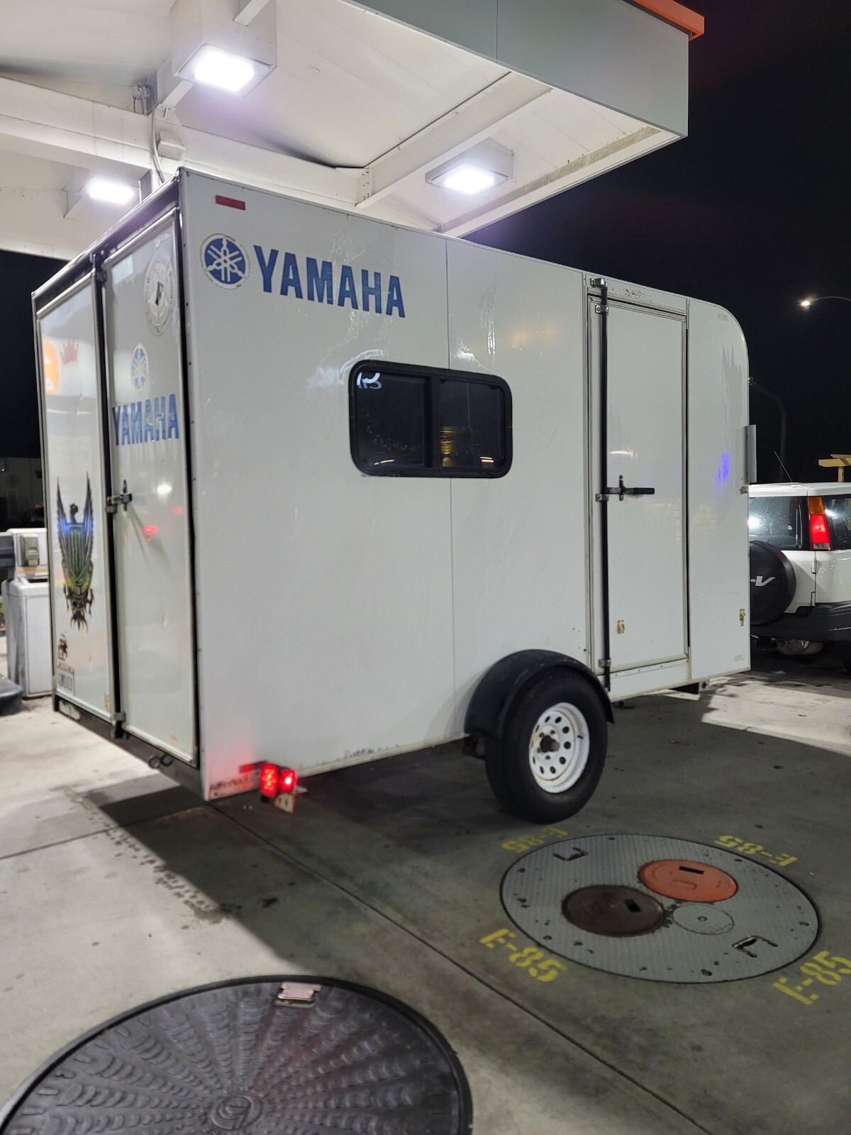 2001 Apache Toy Hauler Trailer. Enclosed cargo Hauler | eBay