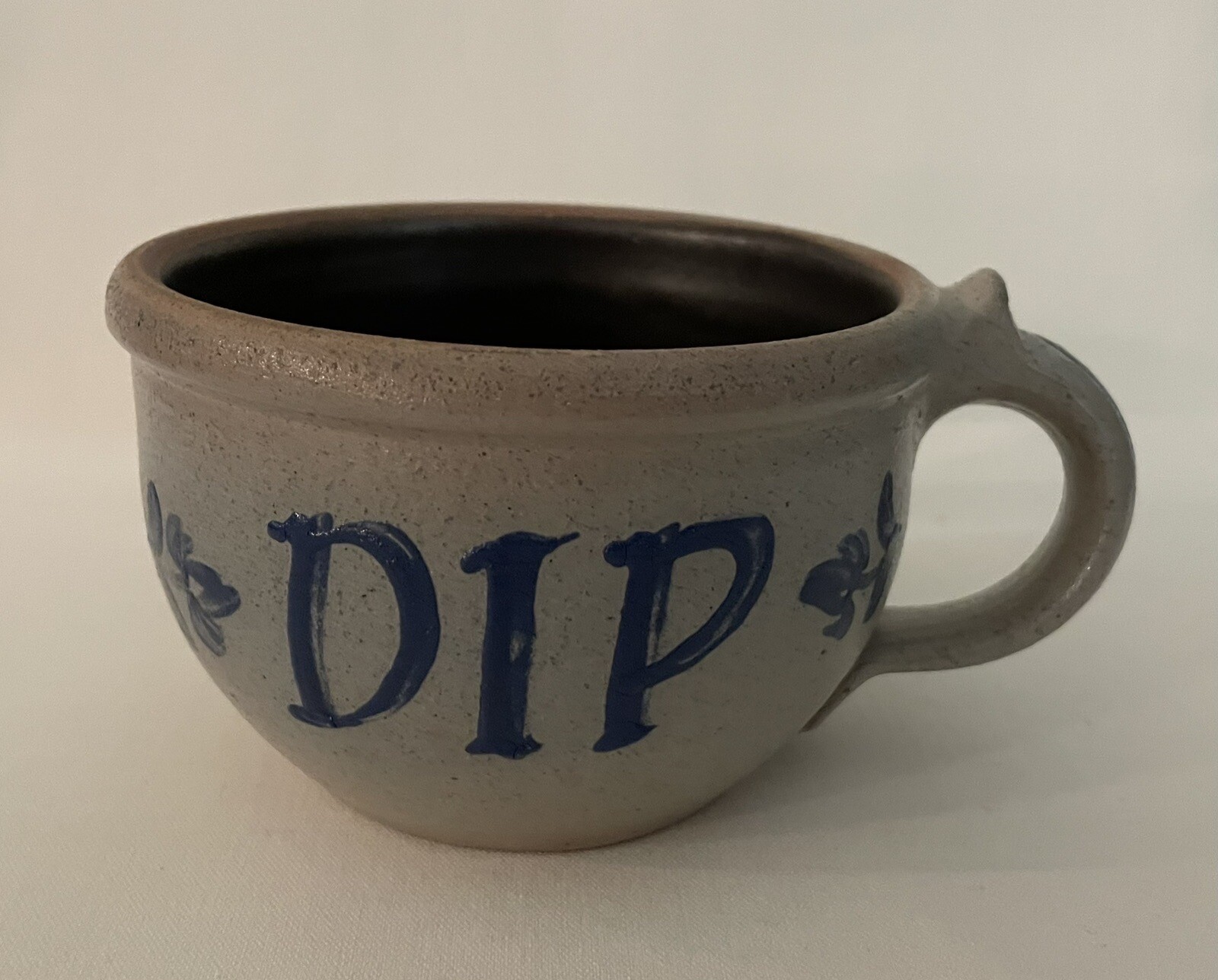 Rockdale Union Stoneware Salt Glazed “Dip” Mug | eBay