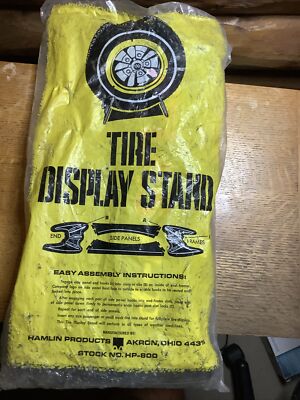 Vintage H-P ATLAS Plastic Tire Display Stand In Package AKRON, OHIO | eBay